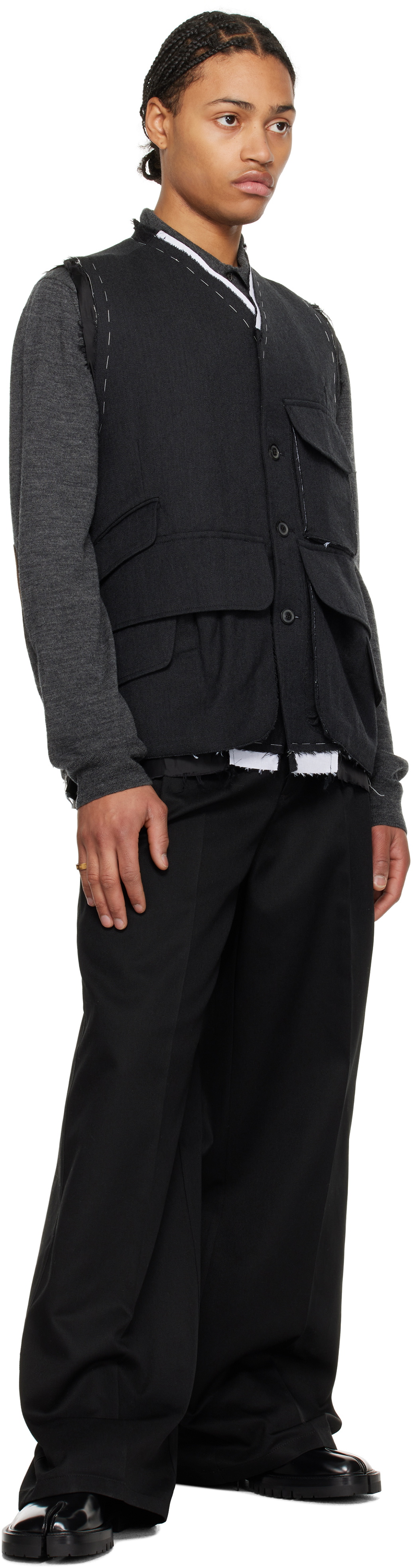 Maison Margiela Gold Number Reference Ring Maison Margiela