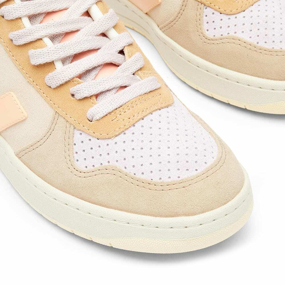 Veja Women's V-10 Sneakers in Peach Multi VEJA