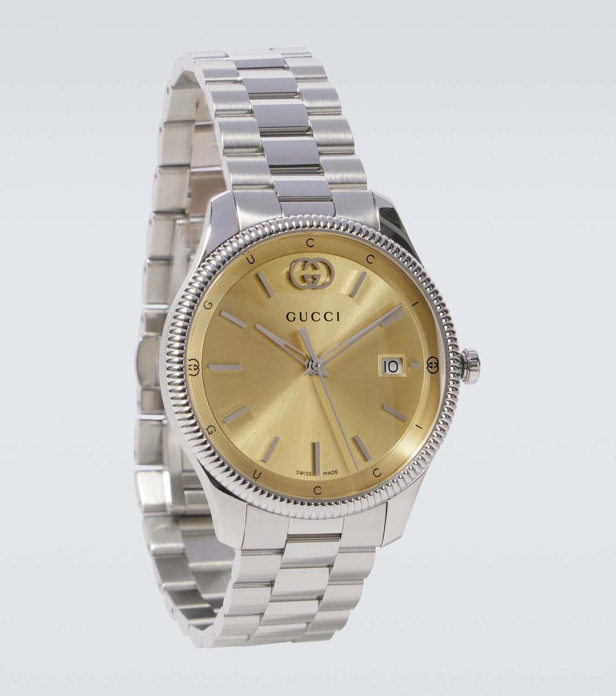Gucci G-Timeless 38mm stainless steel watch Gucci