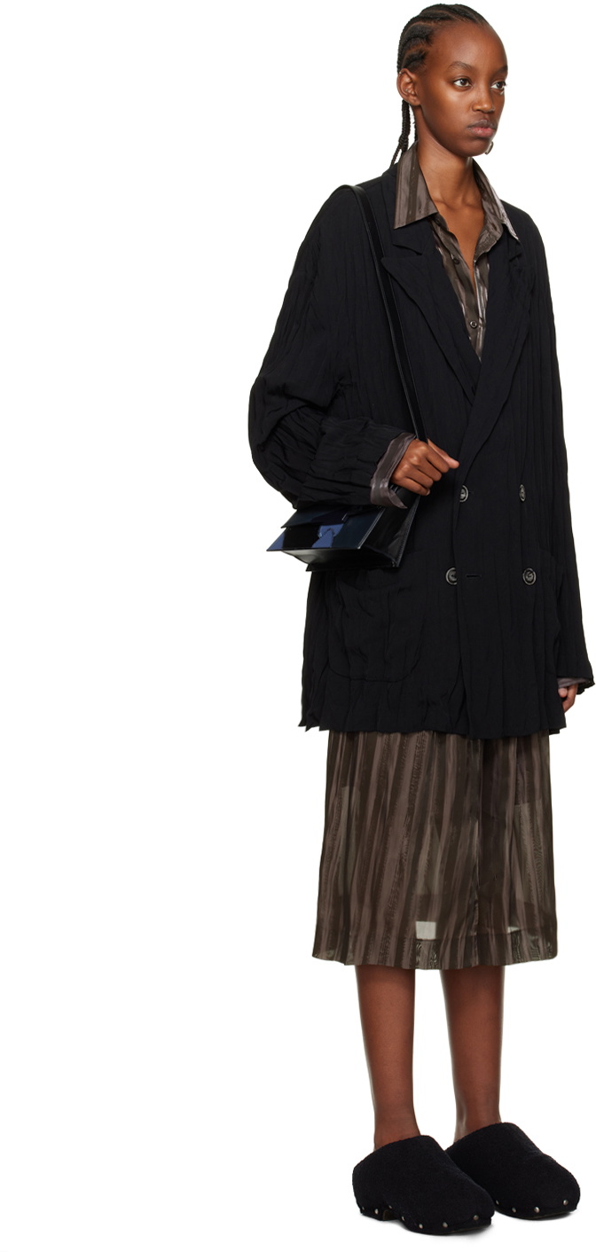 Acne Studios SSENSE Exclusive Black Blazer Acne Studios