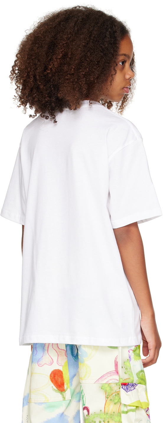 Collina Strada Kids White 'Hi.' T-Shirt Collina Strada