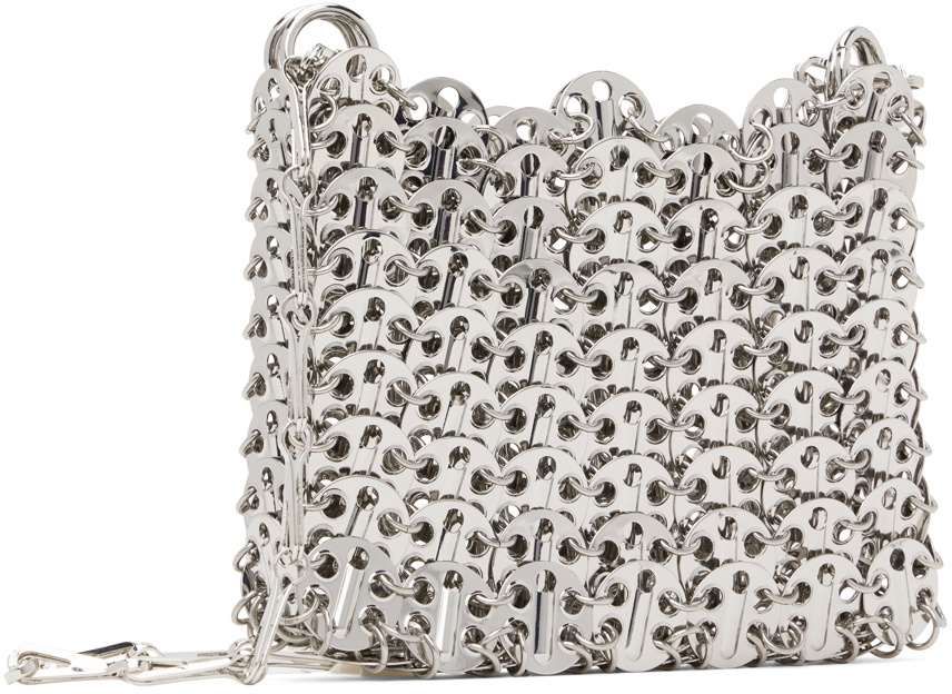 Rabanne Silver Nano 1969 Bag Paco Rabanne