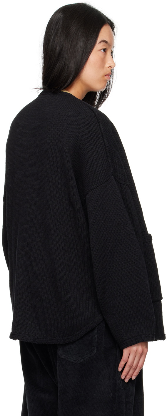 Cordera Black Cotton Cardigan CORDERA