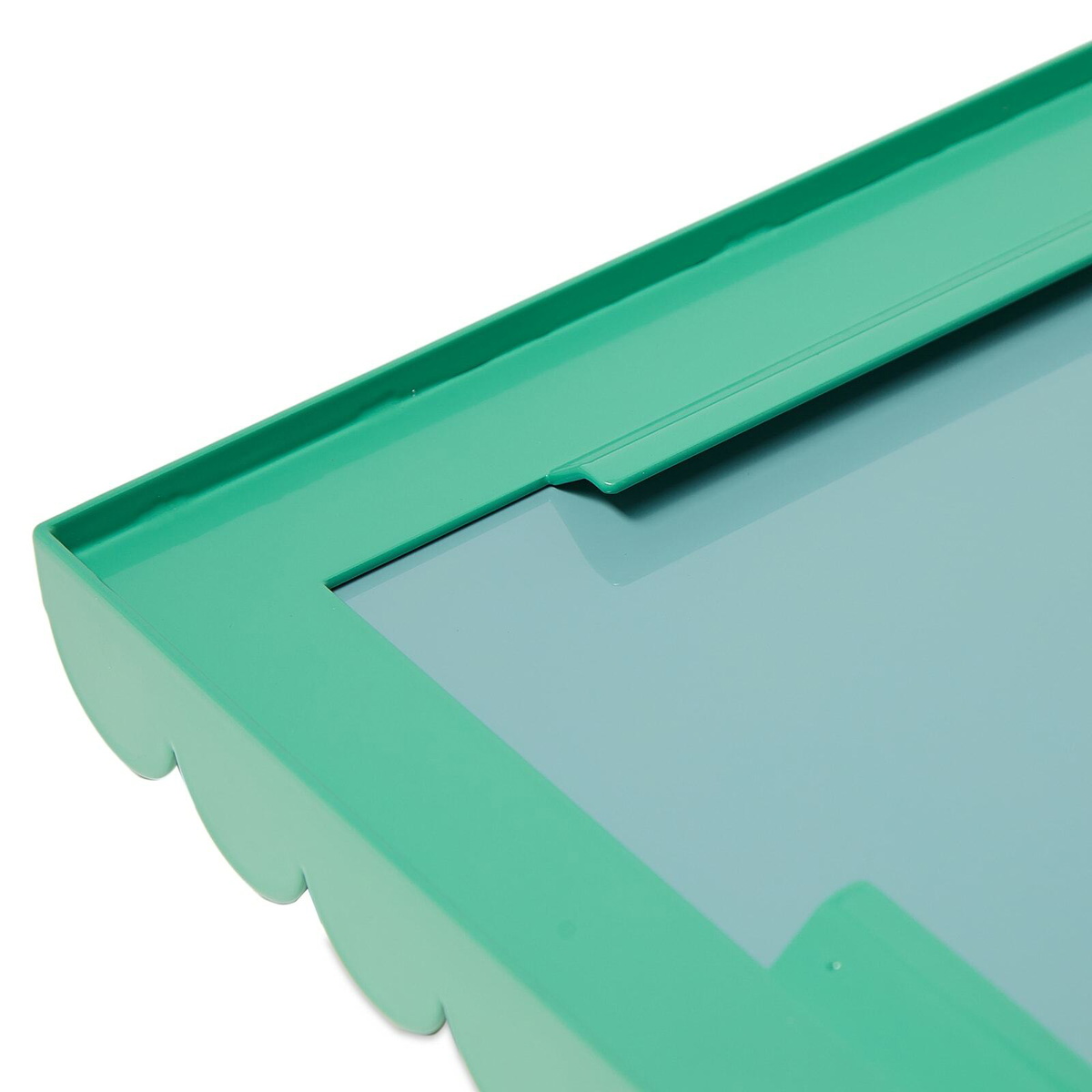 HAY Arcs Rectangle Mirror M in Green HAY