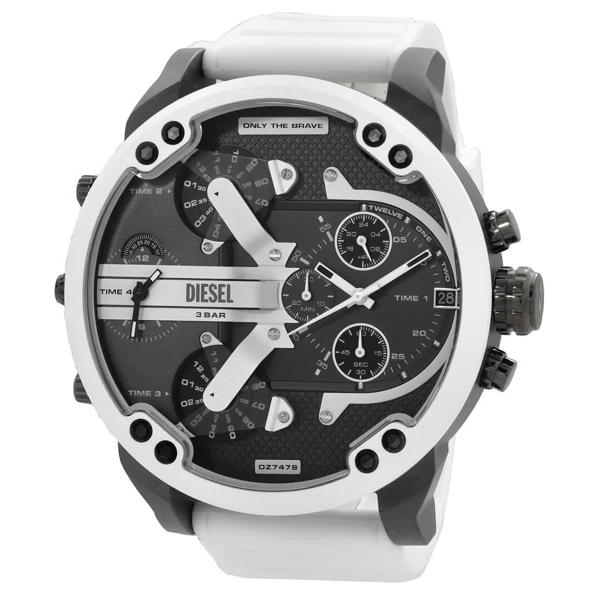 Diesel Mr. Daddy 2.0 Chronograph Quartz Black Dial Mens Watch DZ7478 Diesel