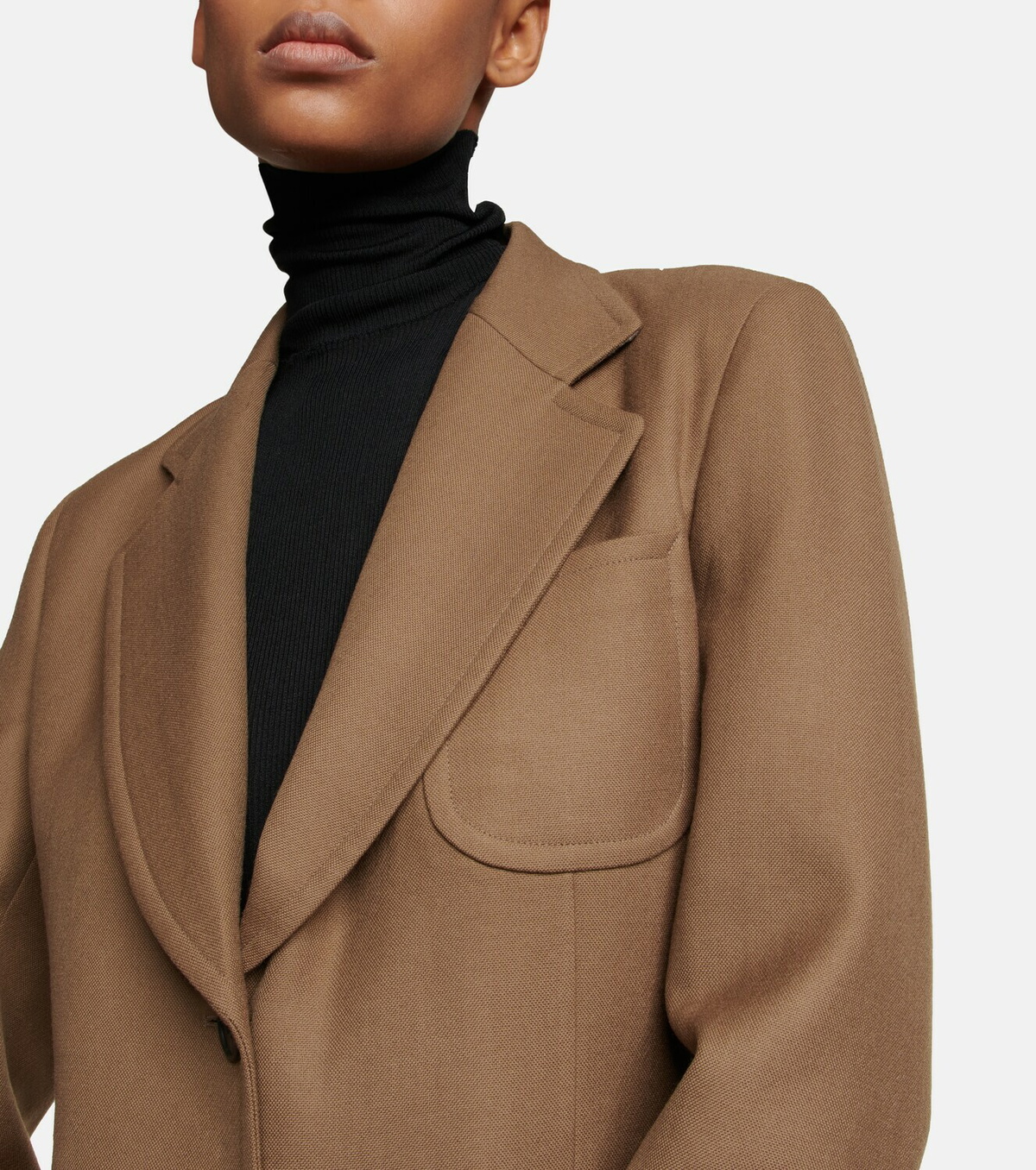 The Row Milto wool and silk blazer The Row