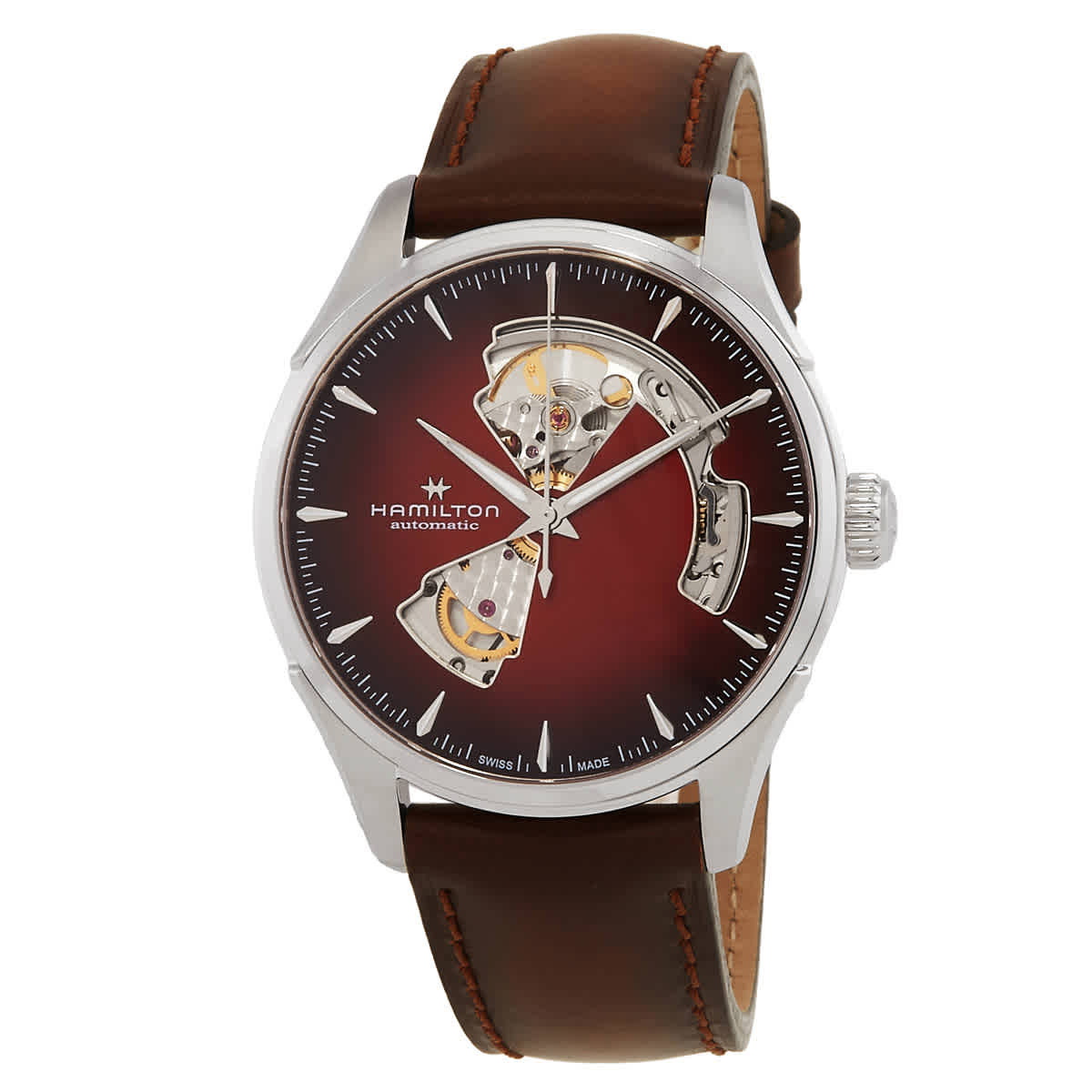 Hamilton Jazzmaster Open Heart Auto Automatic Watch H32675570 Hamilton