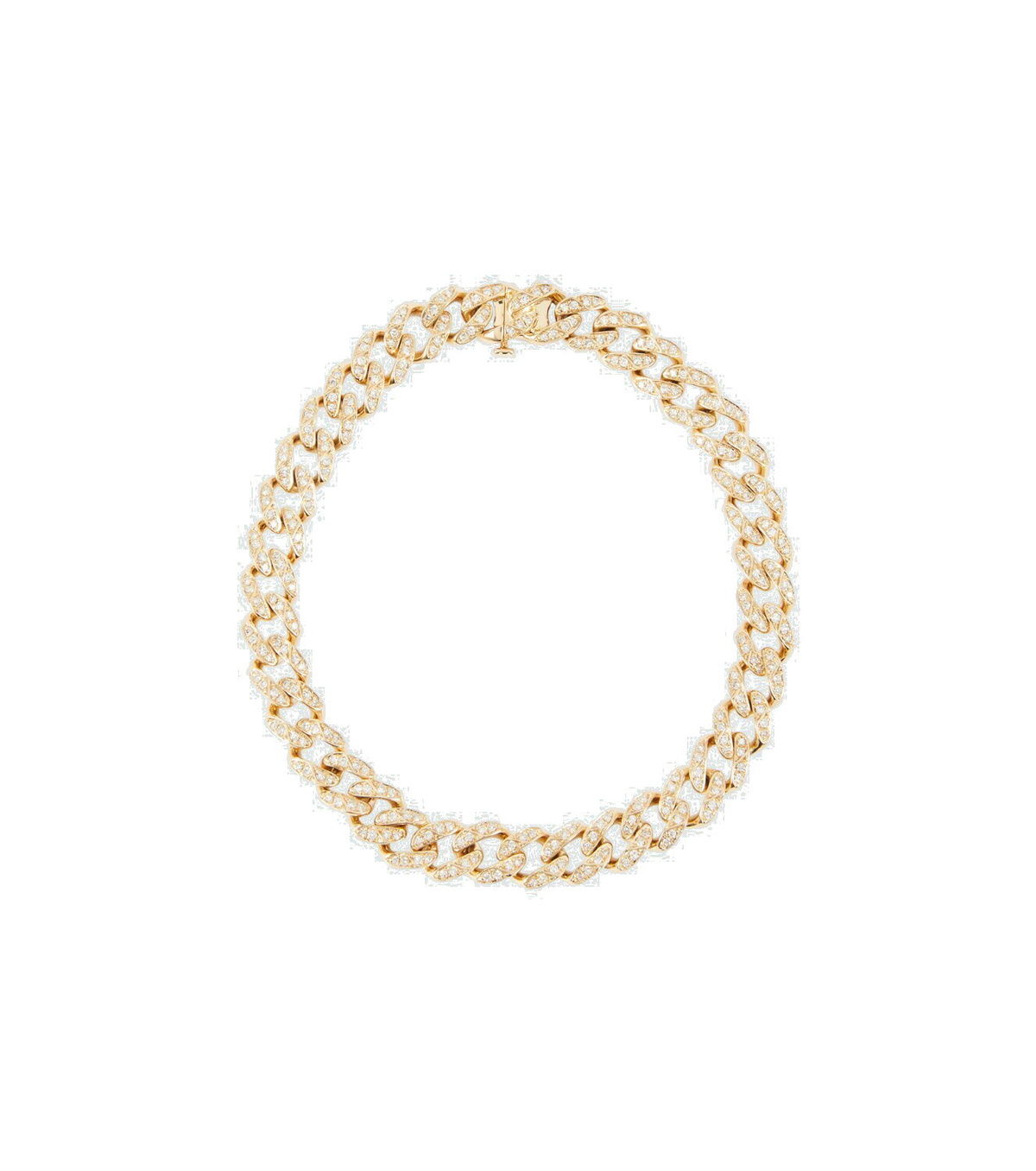 Shay Jewelry 18t gold chainlink bracelet with diamonds Shay Jewelry