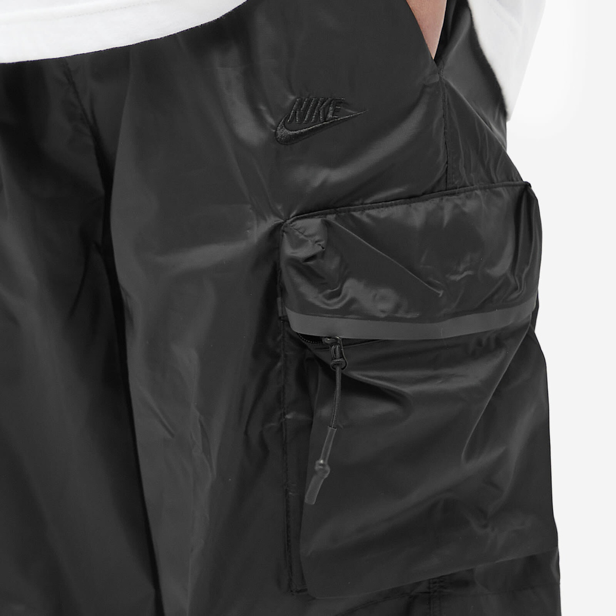 Nike Men's Tech Pack Woven Utility Short in Black Nike