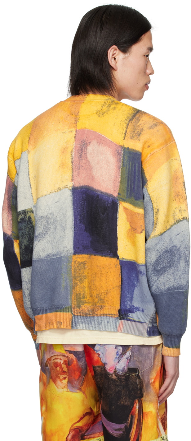 KidSuper Multicolor Check Cardigan KidSuper