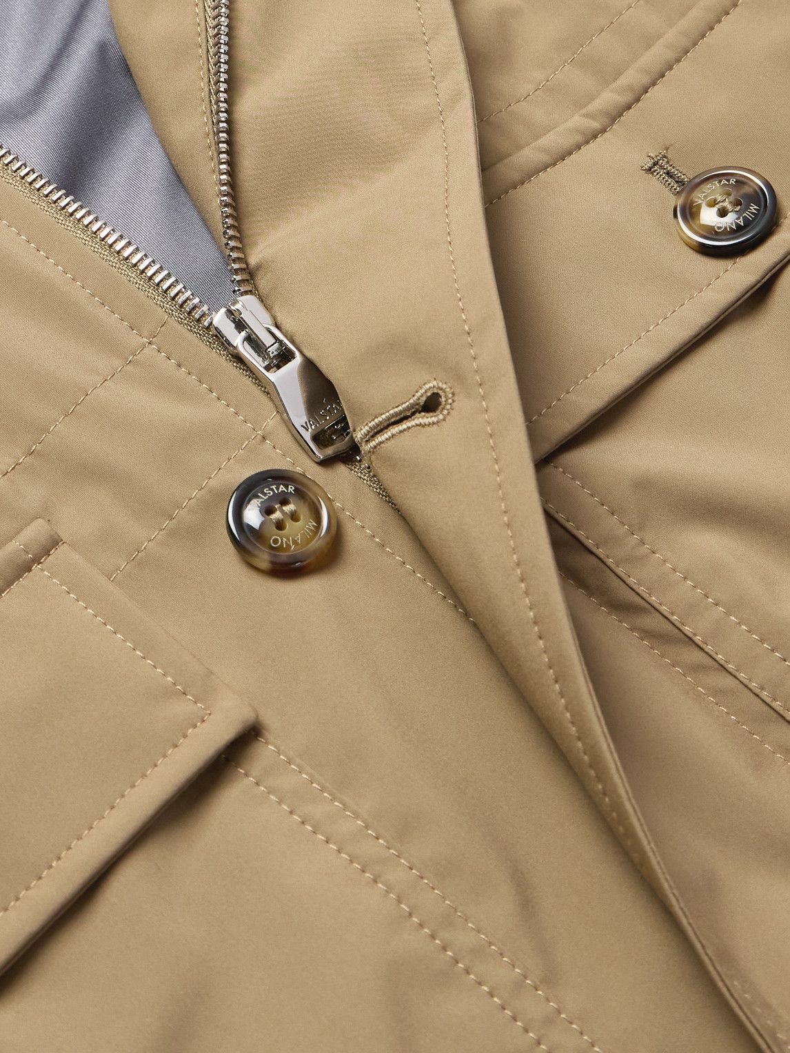 Valstar - Harry Shell Field Jacket - Brown Valstarino