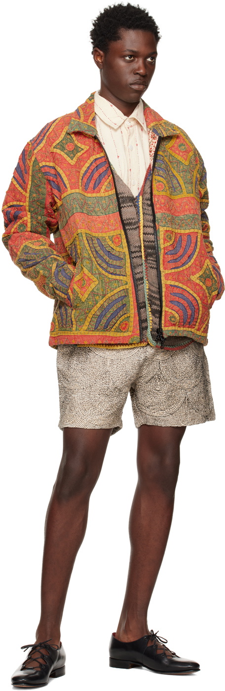 Karu Research Multicolor Patchwork Jacket Karu Research