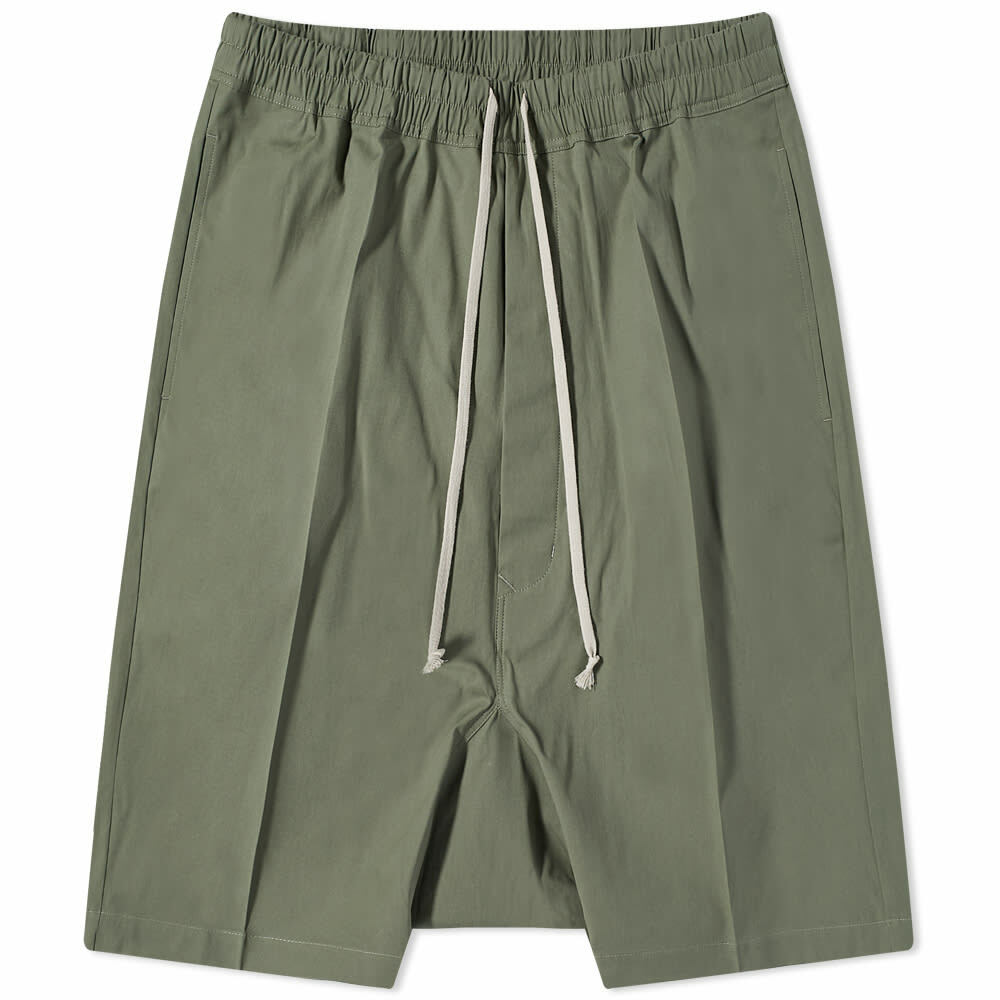 Rick Owens Men's Rick's Pod Short in Moss Rick Owens