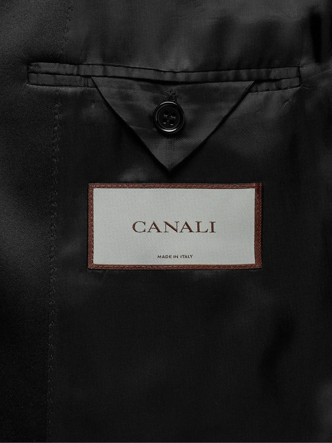 Canali - Slim-Fit Double Breasted Satin-Trimmed Wool Tuxedo Jacket ...