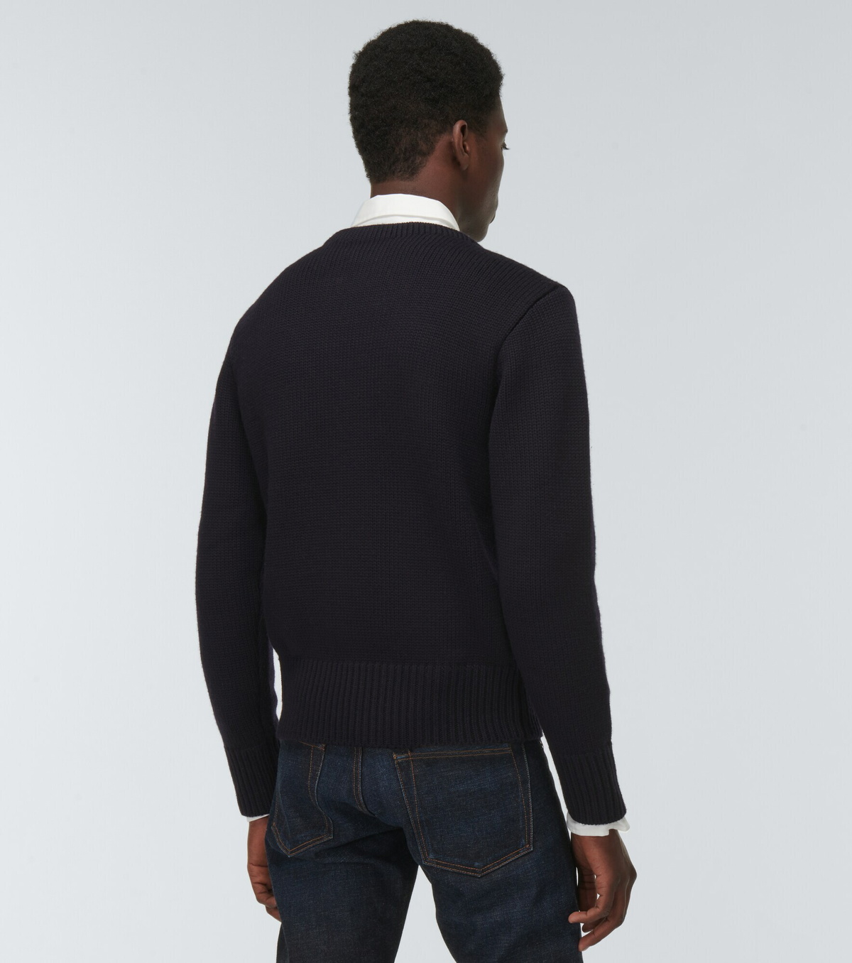 RRL - Logo-appliqué wool sweater RRL