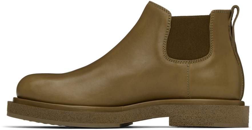 Officine Creative Green Tonal 003 Chelsea Boots Officine Creative