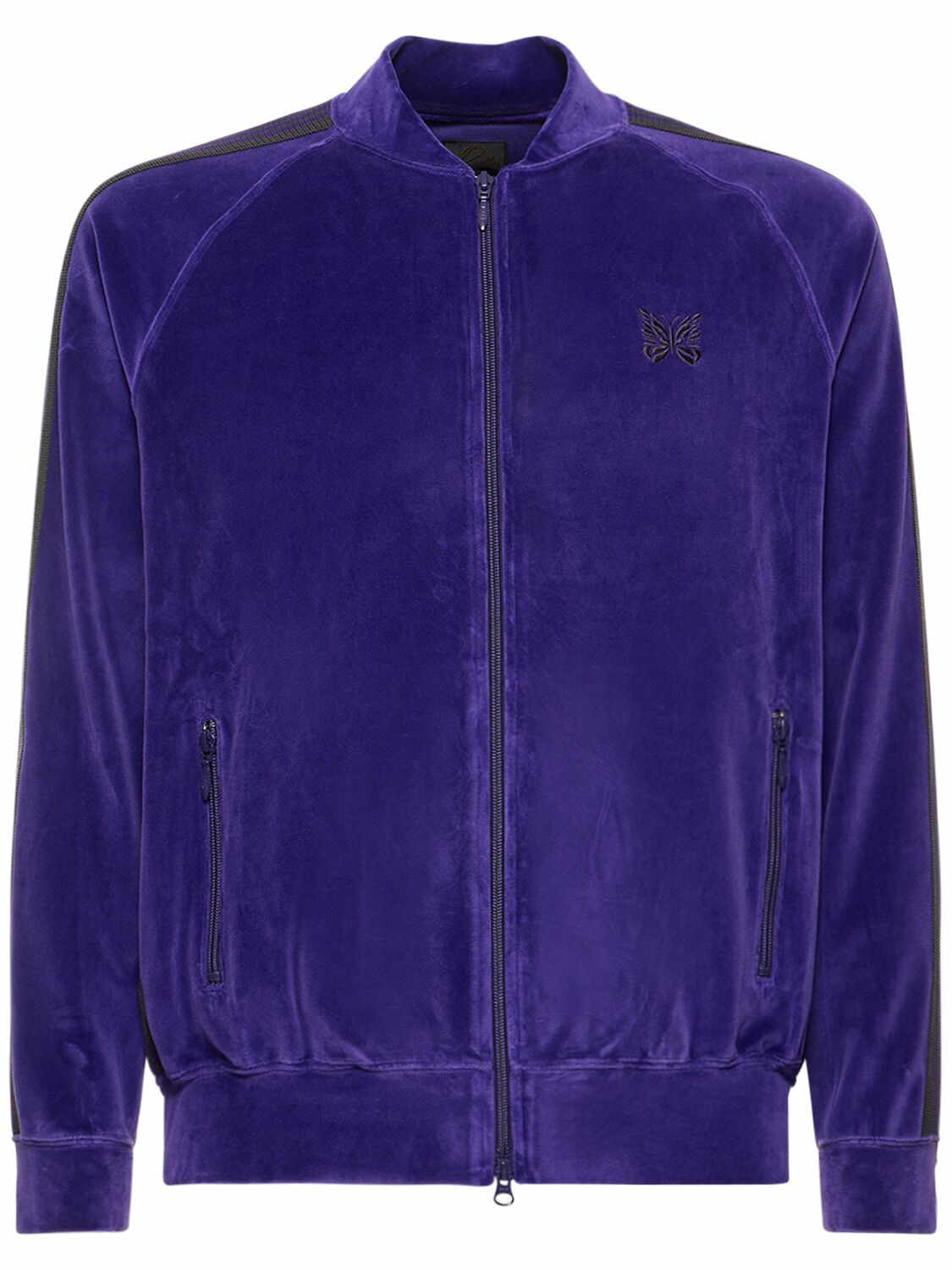 NEEDLES - Logo Velour Track Jacket Needles