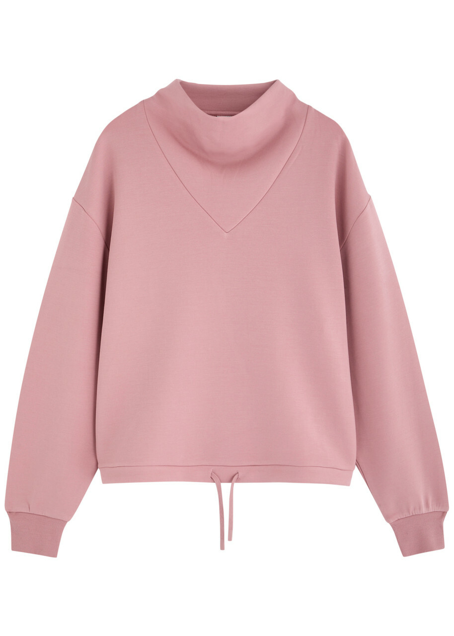 Varley Betsy Stretch-jersey Sweatshirt Pink Varley