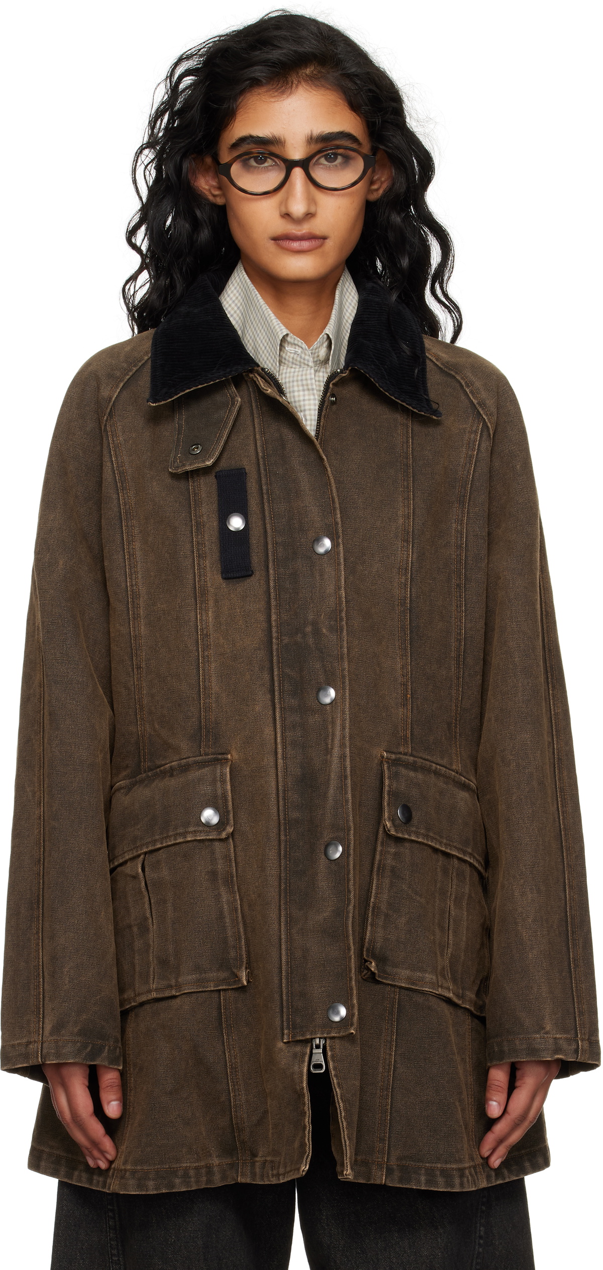 Andersson Bell Brown Kerri Trapez Work Jacket Andersson Bell