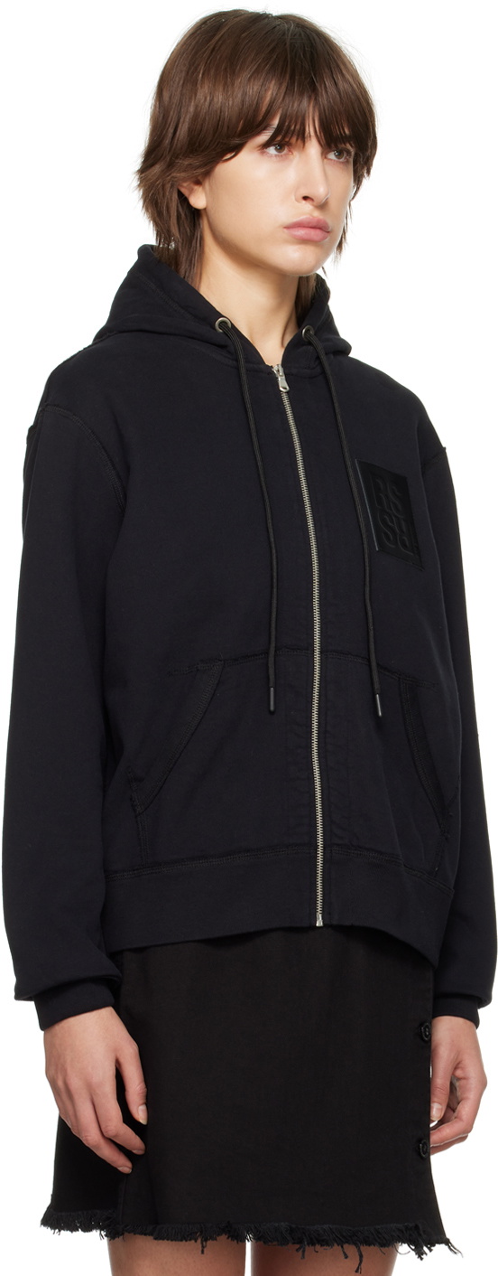 Raf Simons Black Patch Hoodie Raf Simons