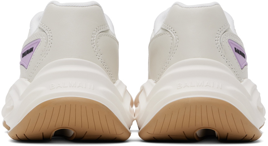Balmain Off-White Run-Row Sneakers Balmain
