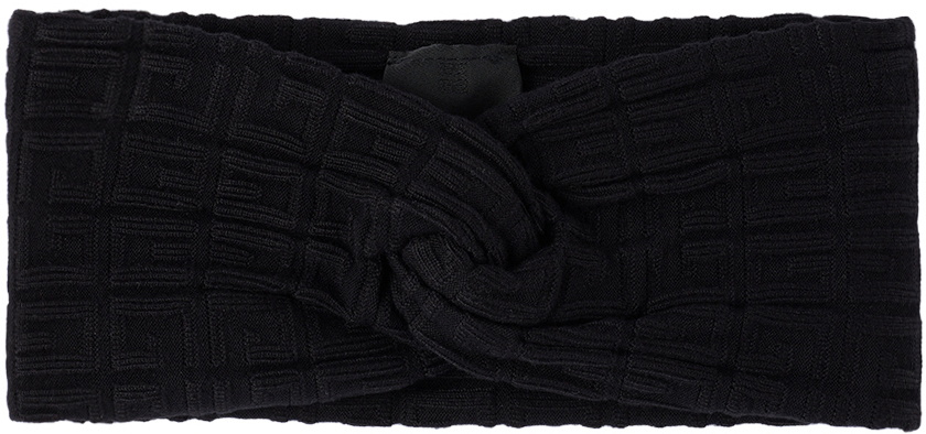 Givenchy Kids Black Monogram Headband Givenchy