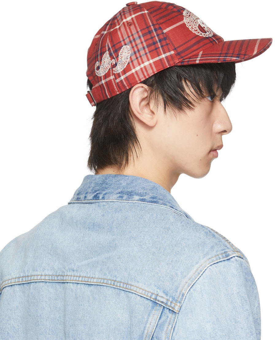 424 Red Paisley Logo Cap 424