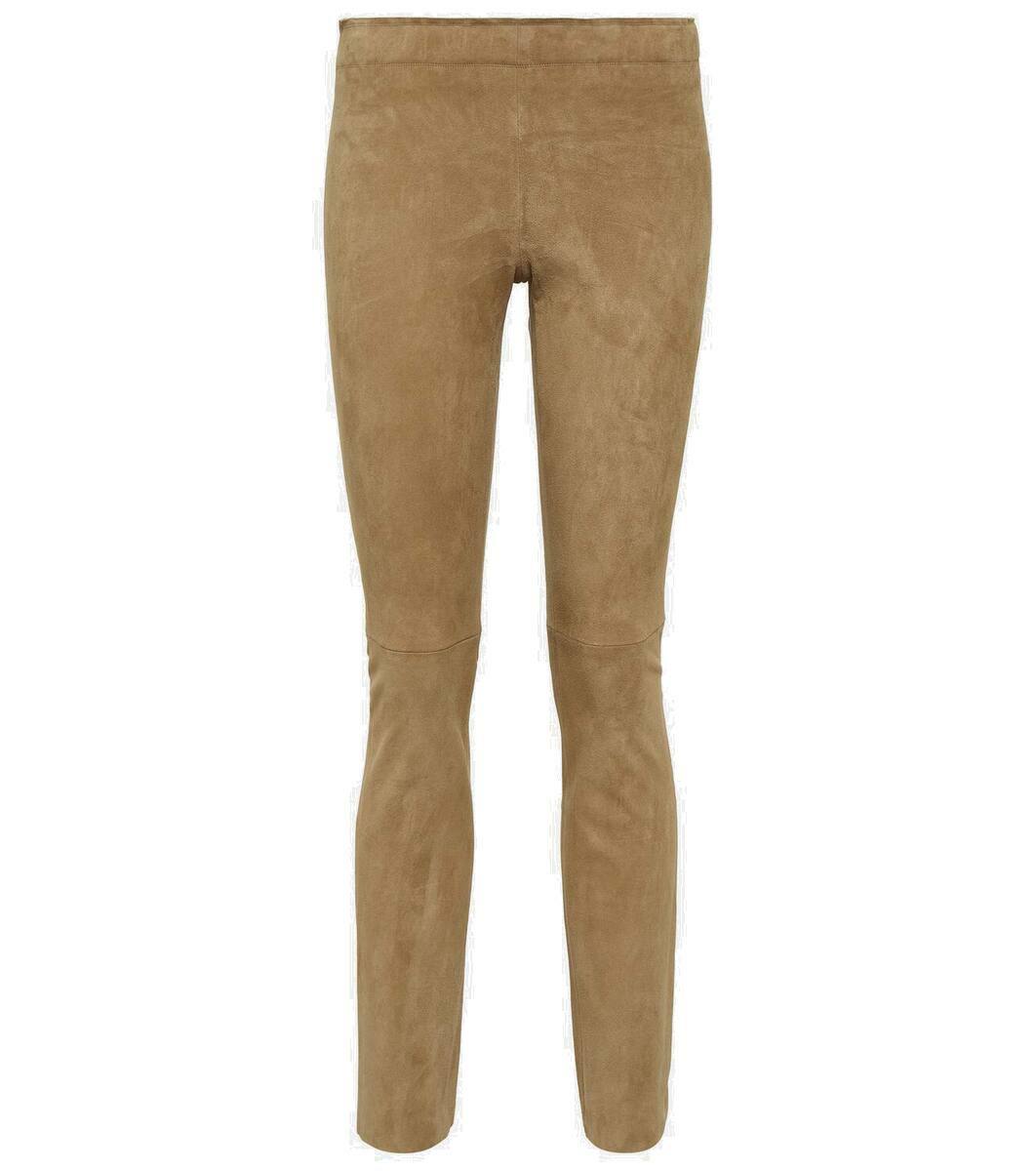 Stouls Jacky suede slim pants Stouls