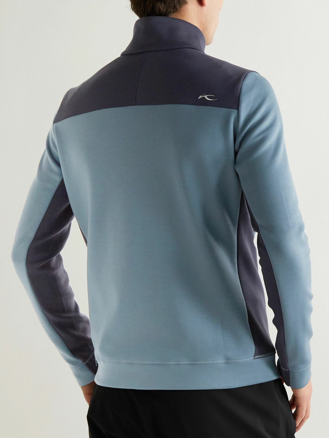 Kjus - Formula Shell-Panelled Tech-Jersey Zip-Up Jacket - Blue Kjus