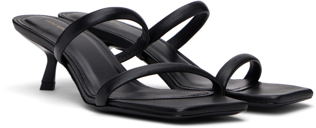 ANINE BING Black Hilda Mules ANINE BING