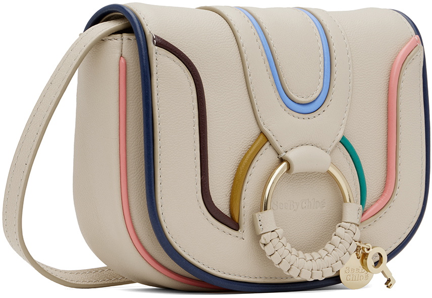 See by Chloé Beige Mini Hana Shoulder Bag Chloe
