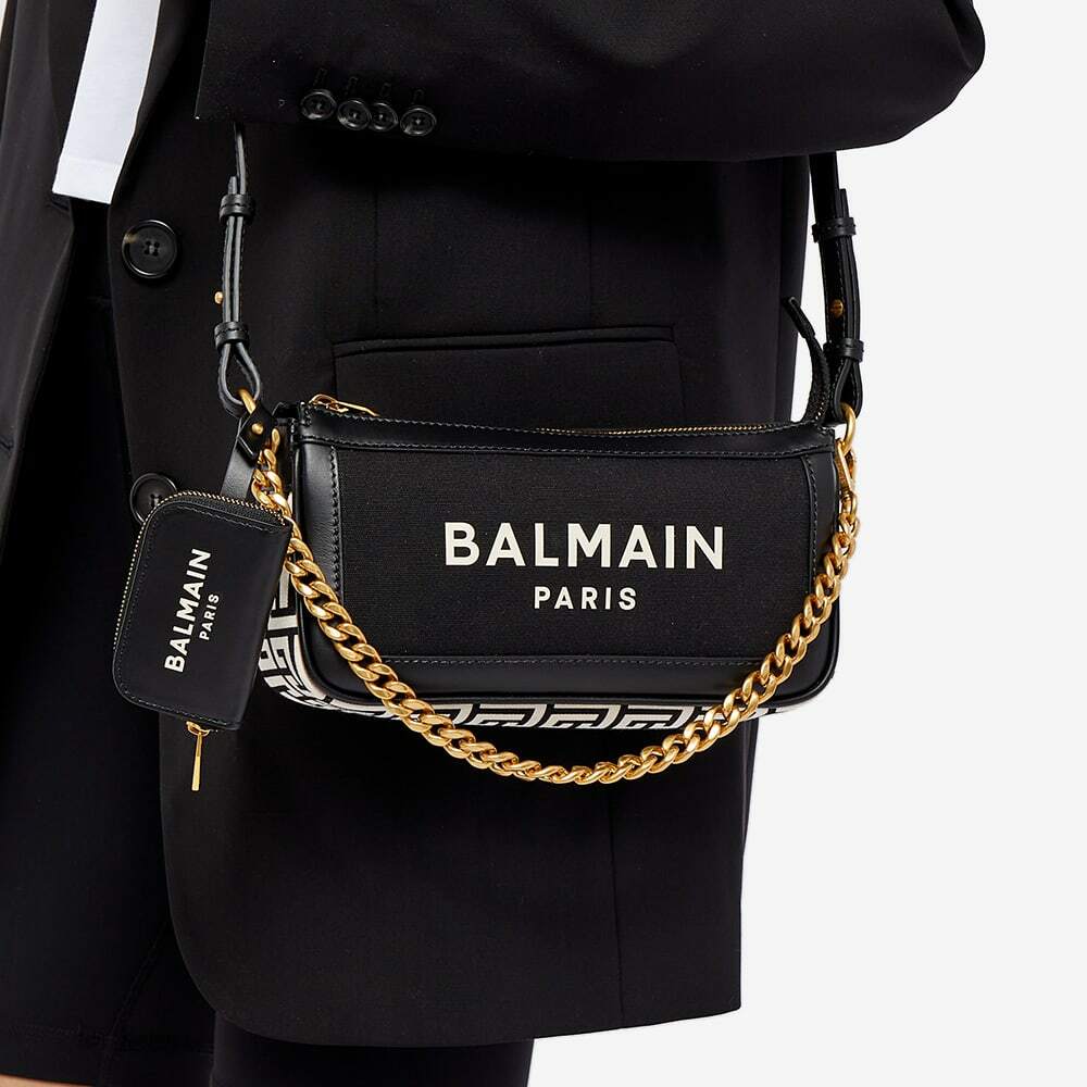 Balmain Women's B-Army Canvas Bag in Black Balmain