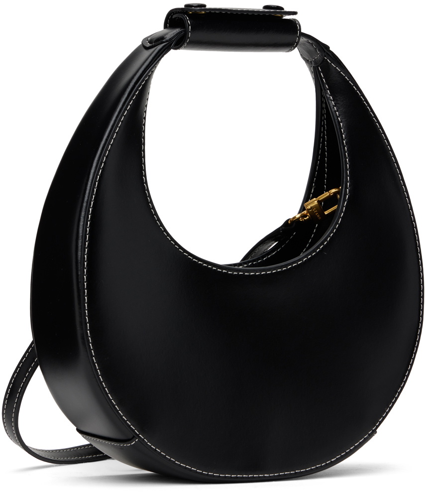 Staud Black Mini Moon Bag Staud