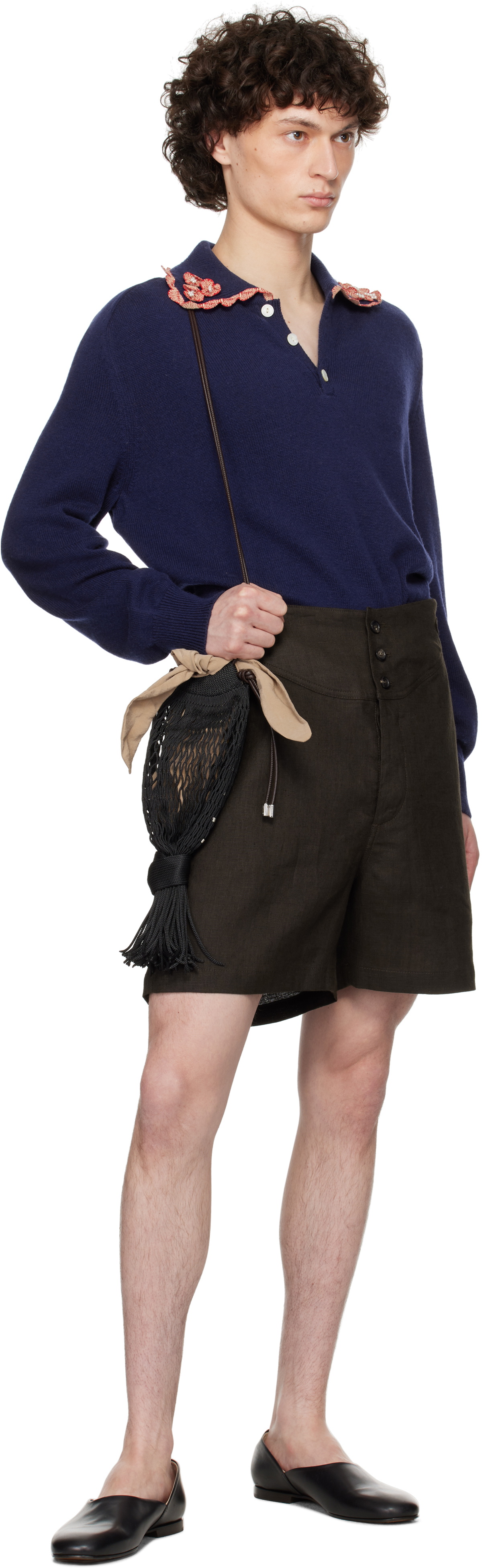 Bode Navy Rookie Polo Bode