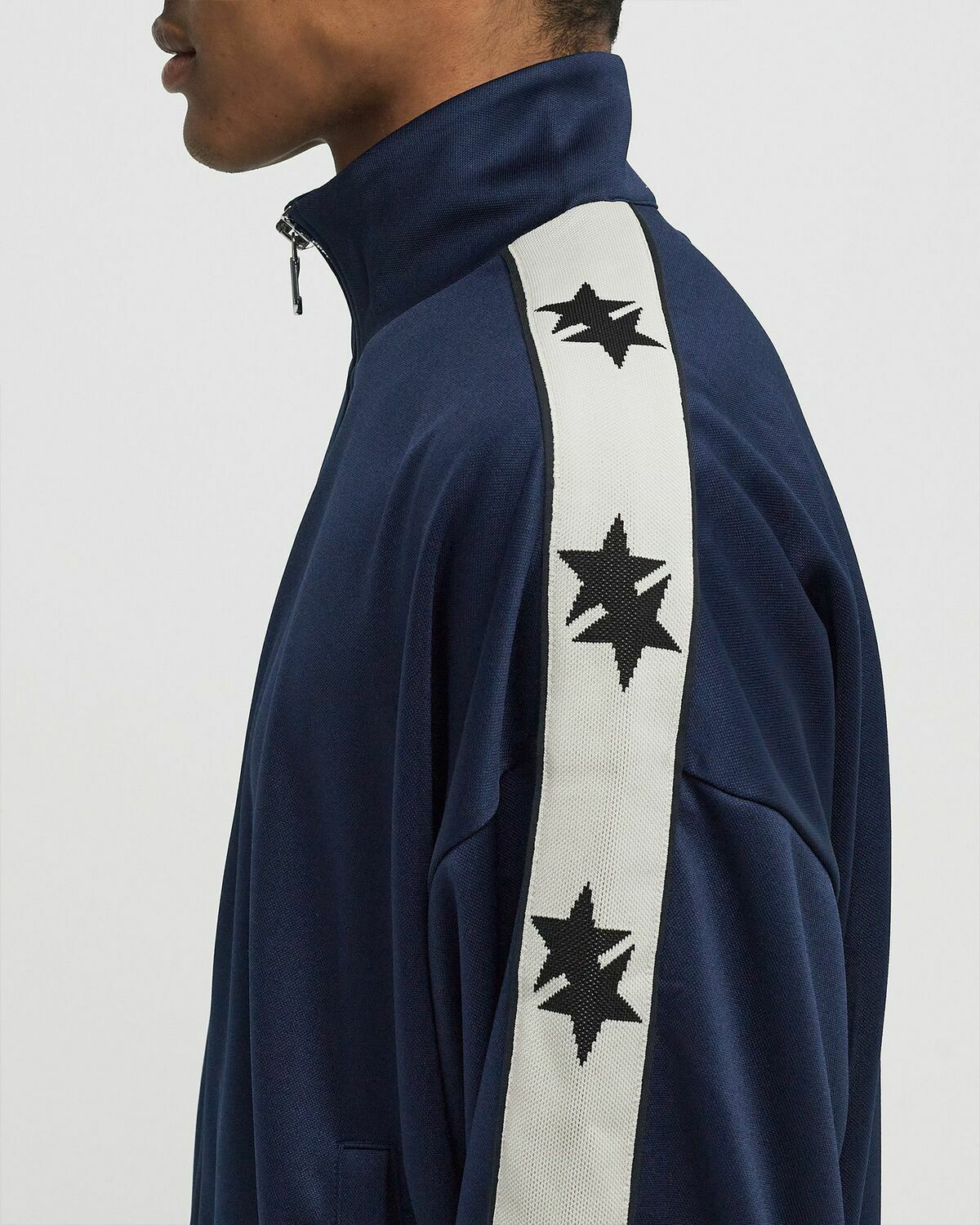Cole Buxton TWO STAR TAPE TRACK JACKET Blue Men Cole Buxton