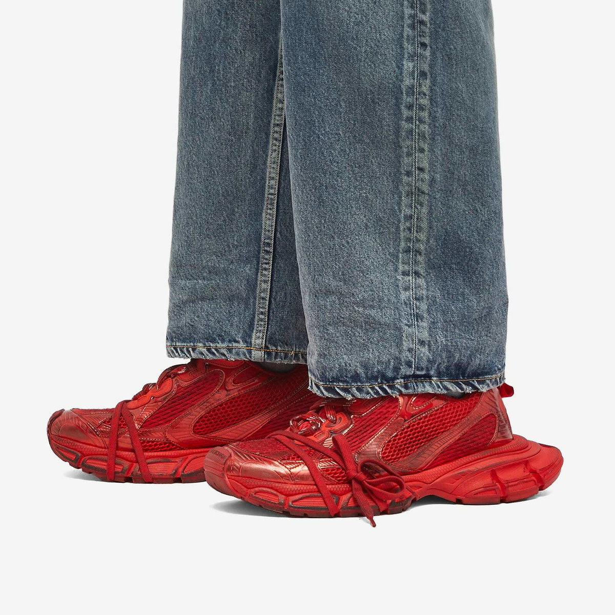 Balenciaga Men's 3XL Sneakers in Red Balenciaga