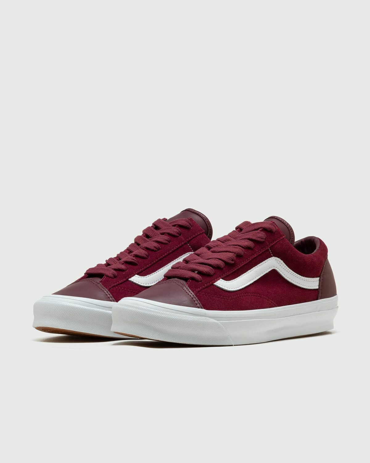 Vans Og Style 36 Lx Red Lowtop Vans