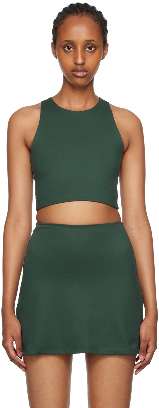 Girlfriend Collective Green Dylan Sport Bra Girlfriend Collective