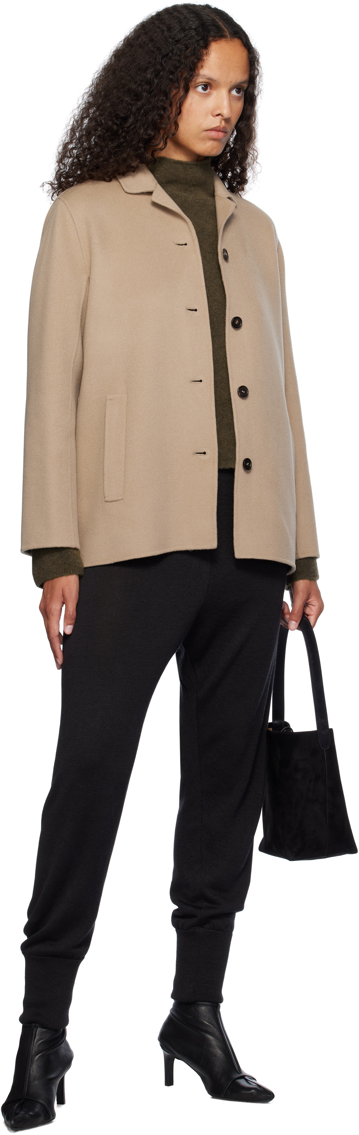 Max Mara Beige Fiabe Jacket Max Mara