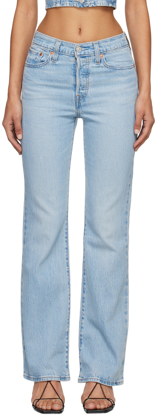 Levi's Blue Wedgie Bootcut Jeans Levi's Red