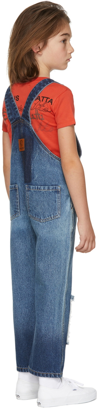Wildkind Kids Blue Ally Overalls