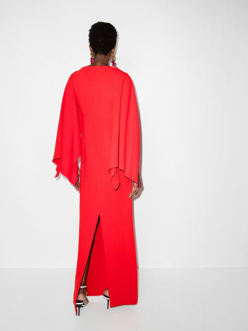 Solace London Red Yael Maxi Dress Solace London