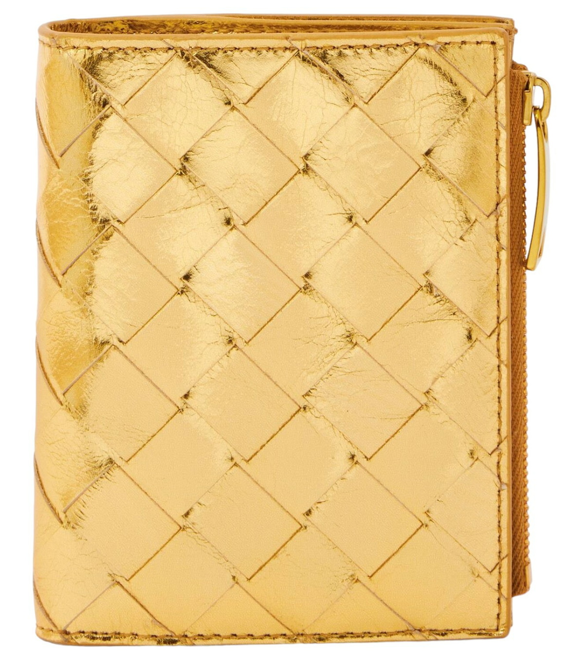 Bottega Veneta Small Intrecciato leather bifold wallet Bottega Veneta