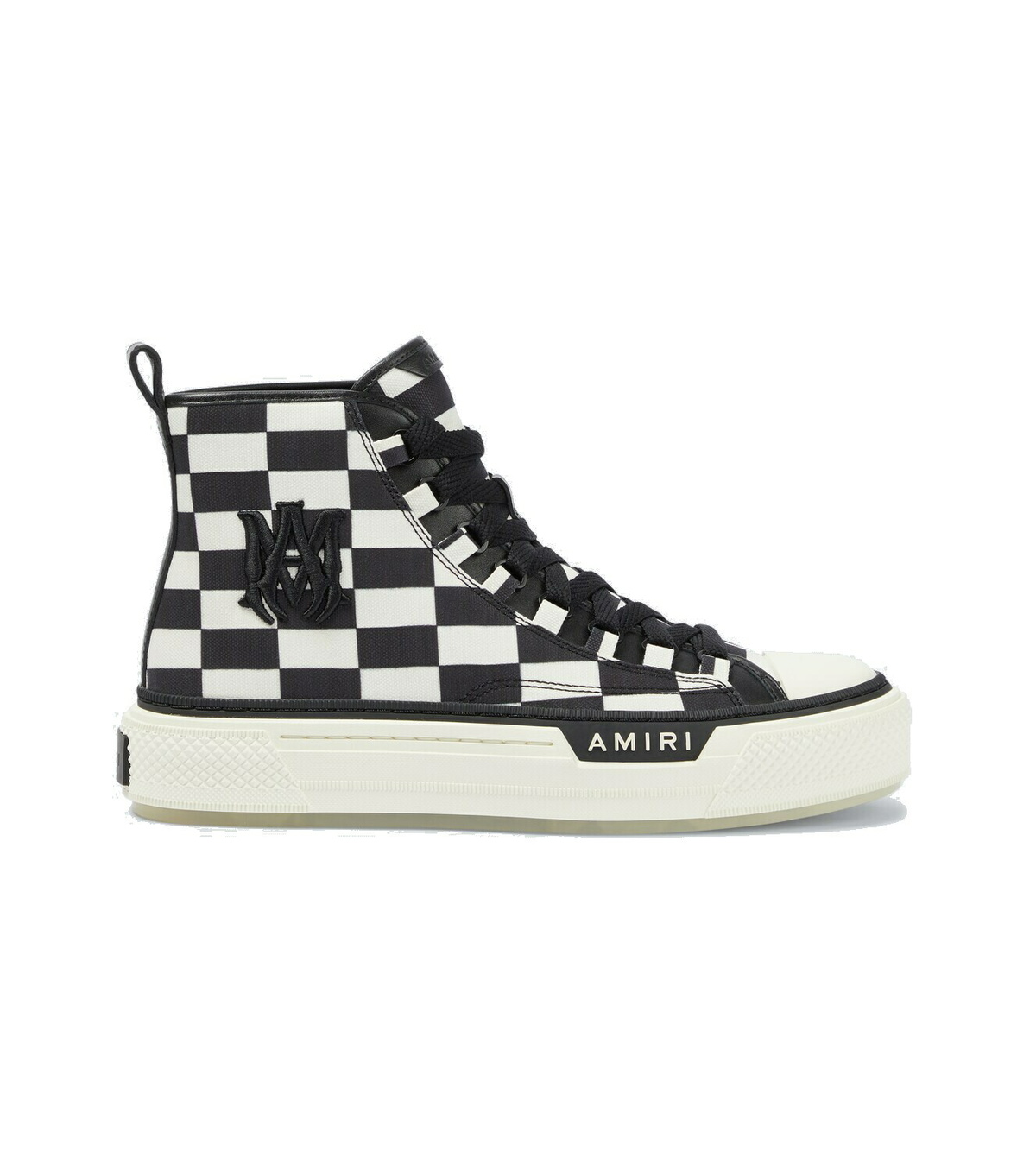 Amiri Court checked high-top sneakers Amiri