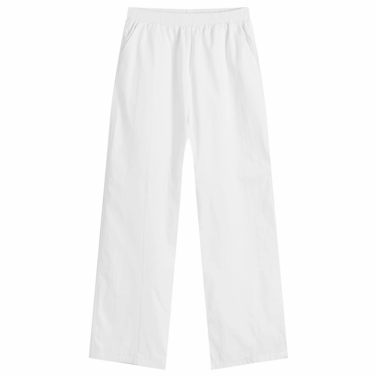 Adanola Women's Cotton Pull on Pants in White Adanola