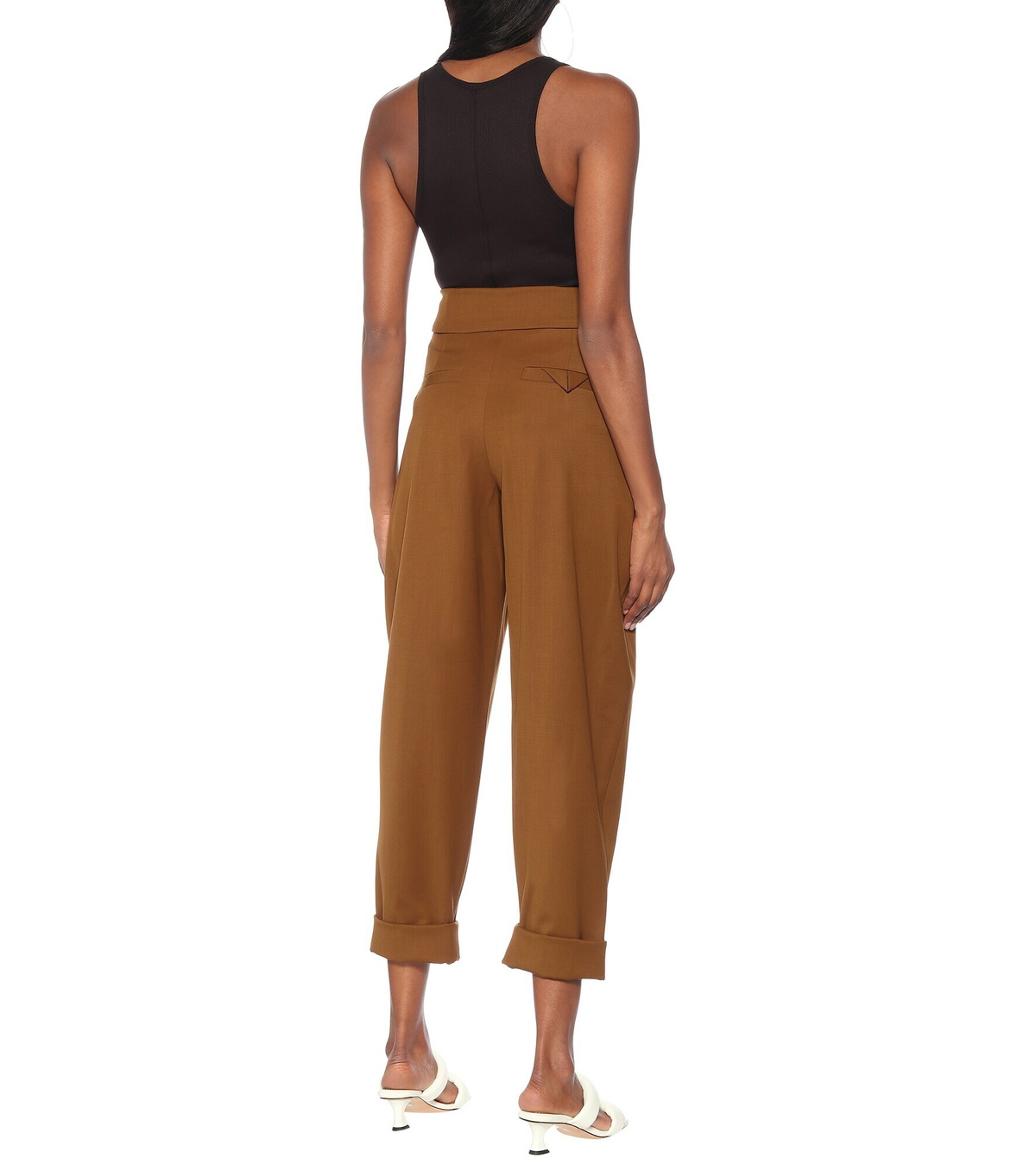 Proenza Schouler - High-rise stretch-wool tapered pants Proenza Schouler