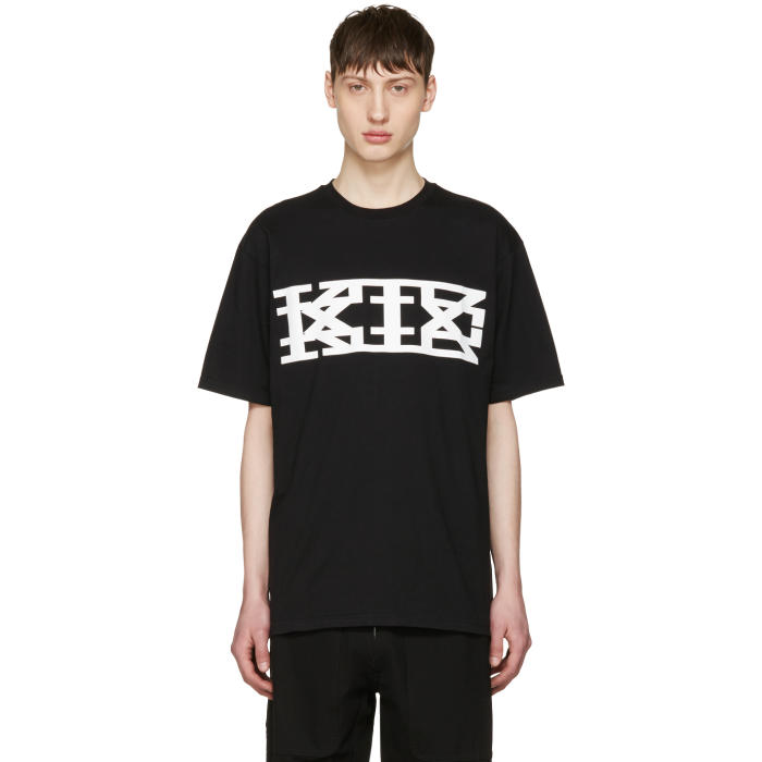 KTZ Black Classic Logo T-Shirt KTZ