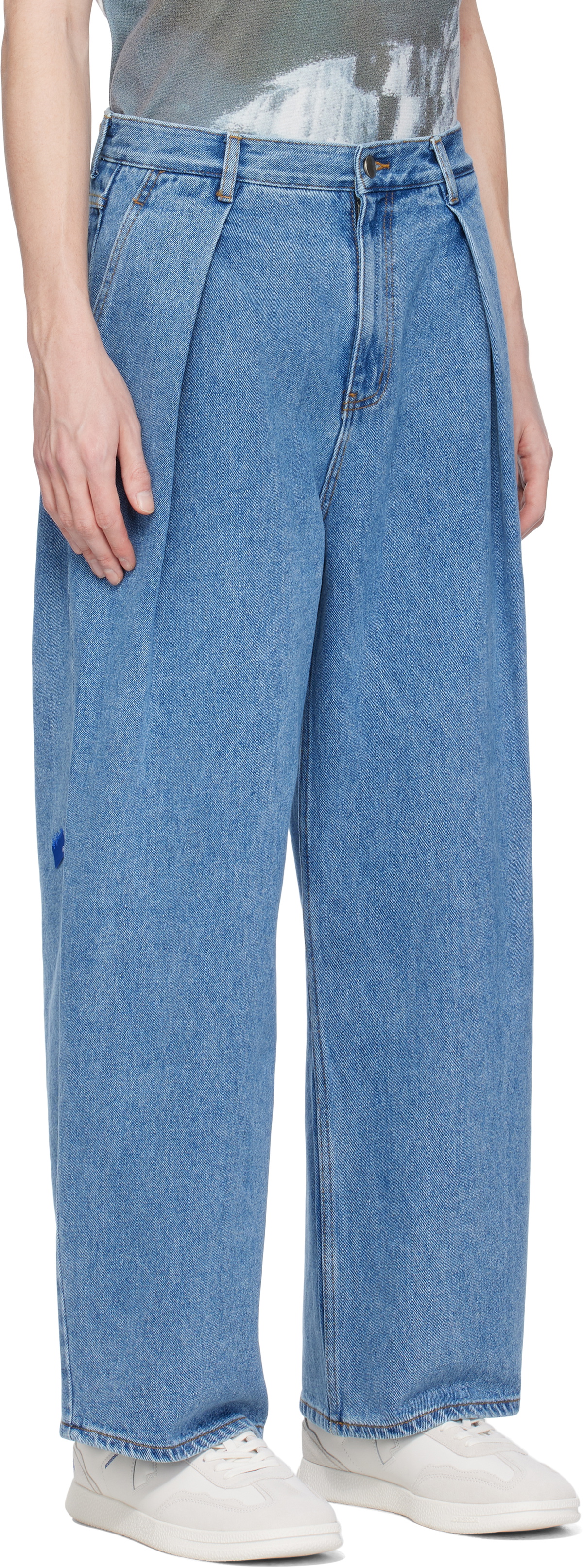ADER error Blue Sig; TRS Tag 02 Jeans ADER error