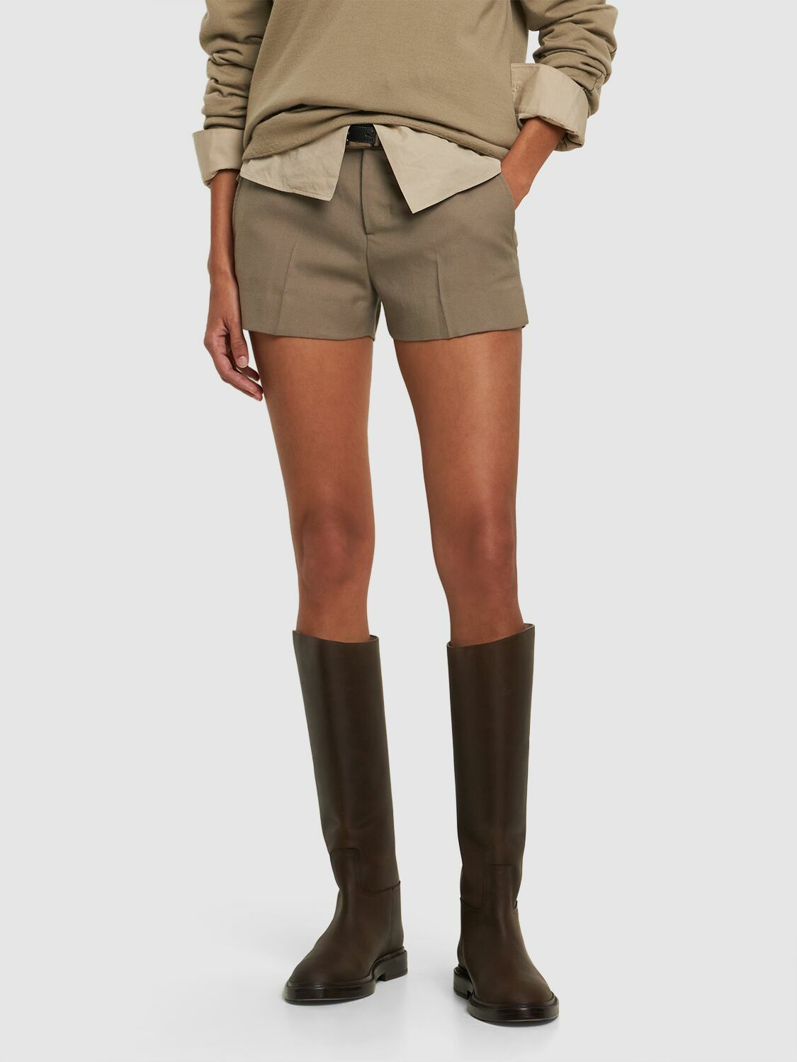 LEGRES - 30mm Leather Tall Boots Legres