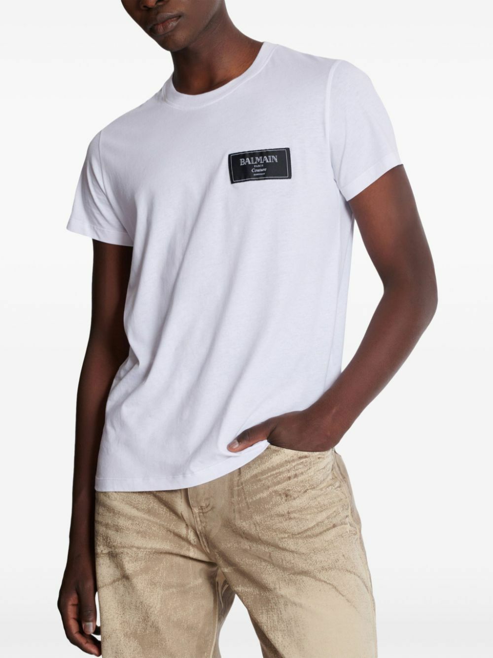 Balmain Couture Label T-Shirt Balmain